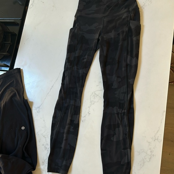 lululemon athletica | Other | Lululemon Camo Align Pockets Leggings ...